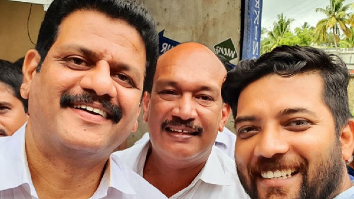 VK Sreekandan MP in clean shave look, Shafi Parambil says it is ...