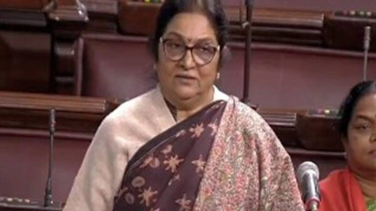 Congress Rajya Sabha MP Rajani Patil suspended for filming happenings ...