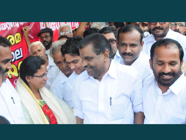 For what UDF Minister and MLAs visited KK Rama during her Hunger Strike ...
