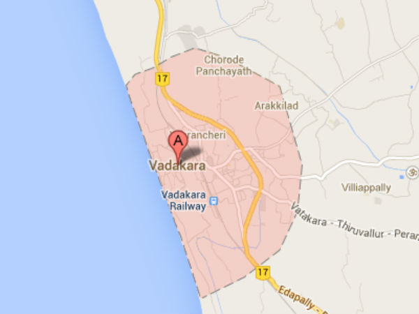 BJP banners tore and put in Madrasa at Vadakara - Malayalam Oneindia