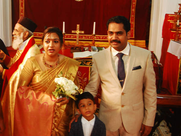 Oommen Chandy's daughter's re marriage - Malayalam Oneindia
