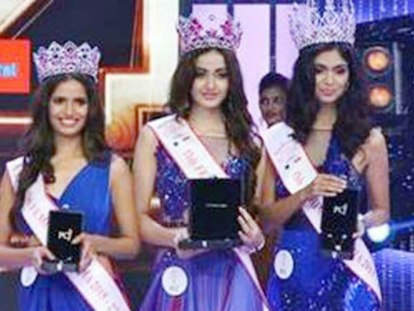 Delhi's Aditi Arya crowned Miss India 2015 - Malayalam Oneindia