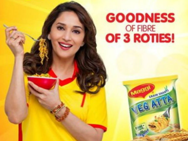 Madhuri Dixit served notice for Maggi ad - Malayalam Oneindia