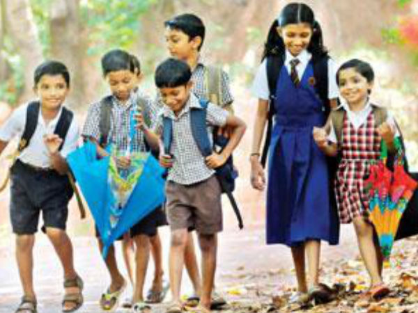 three and half lakhs kids enter schools in kerala today - Malayalam ...