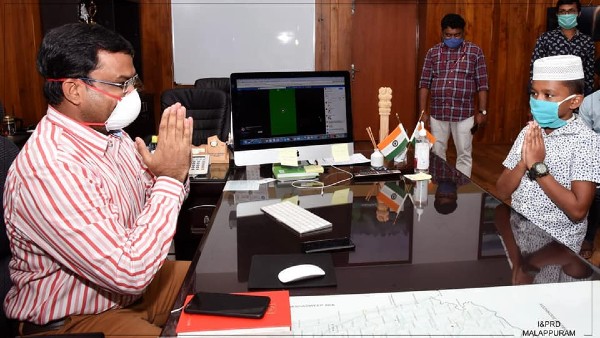 Social Media Viral Boy in Malappuram Muhammad Fayis handed over his ...