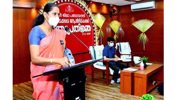 PP Divya will be Kannur district panchayat chairperson - Malayalam Oneindia
