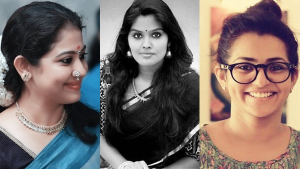 actress revathy sampath about actress parvathy thiruvothu and rachana ...