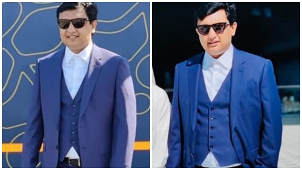 Minister P A mohammed riyas in a new stylish look in Dubai; new Images ...