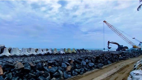 Minister Pirajeev said that the Tetrapod project implemented in ...