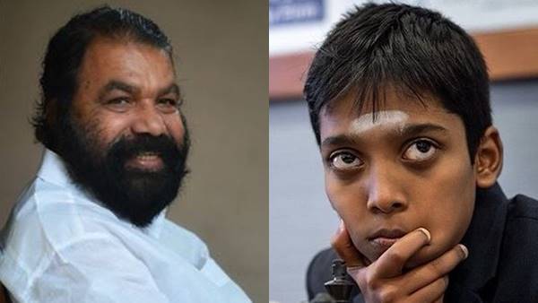 Minister V Sivankutty Congratulate to R Pragnananda who defeated Magnus ...