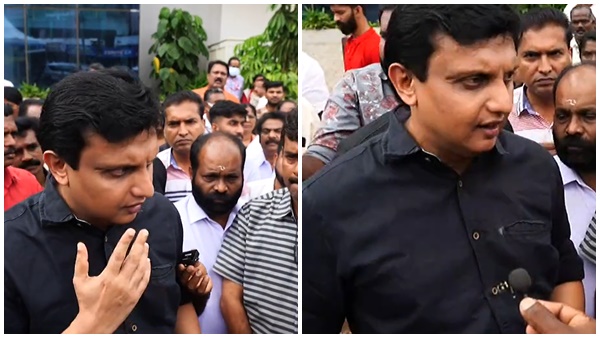 minister muhammed Riyas scolded officials for laxity in construction of ...