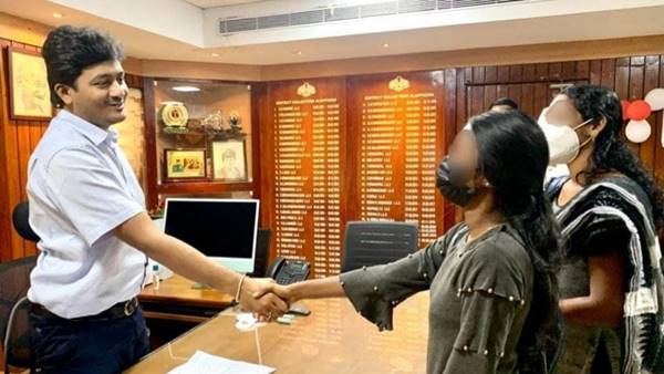 Alappuzha Collector Krishna Teja helped student who could not continue ...