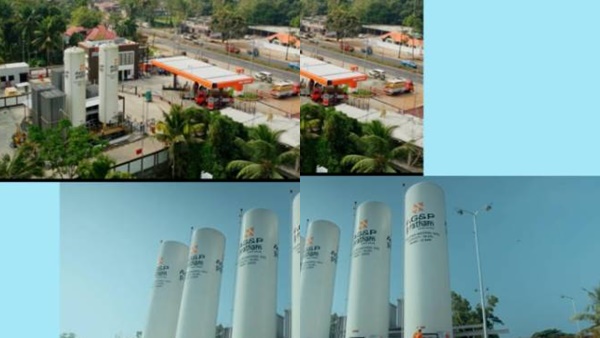 Liquefied Natural Gas Project: Start of gas stations at Kochuveli and ...