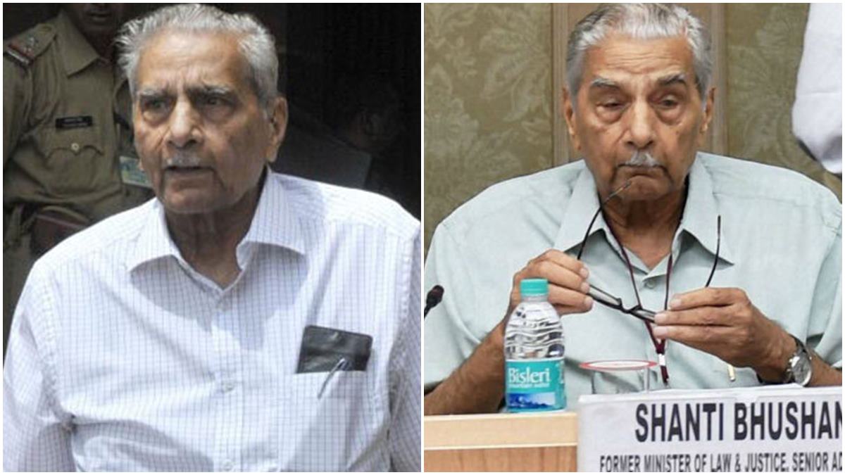 Prashant bhushan's father shanti bhushan passed away at the age of 97 - Malayalam Oneindia