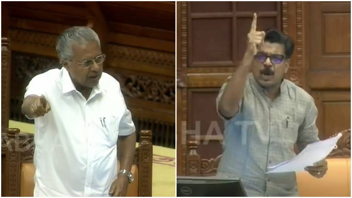 Life Mission Case: CM Pinarayi Vijayan and Mathew Kuzhalnadan face to ...