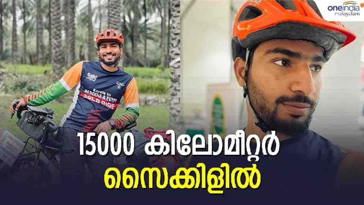 UAE: Ahmed Sabith cycling for over 15,000 kilometres to reach Egypt’s ...