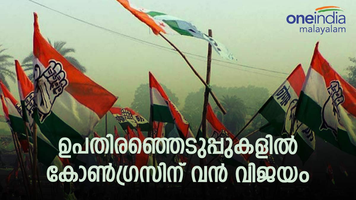 Congress Made Big Win In By Election Held At Maharashtra, Tamilnadu And ...
