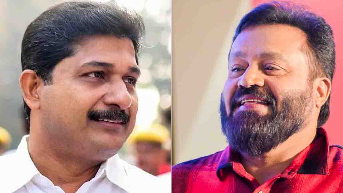 now I laugh when I hear the name of Suresh Gopi says M Swaraj ...