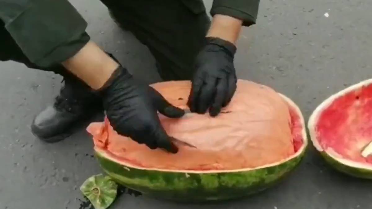 Viral Vidoe:The police seized the watermelon truck and were shocked to ...