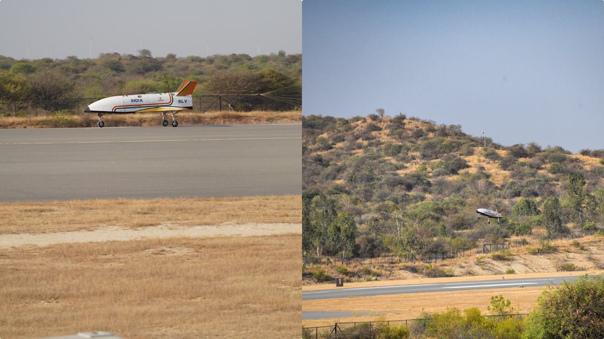 Isro successfully conducted rlv autonomous test landing mission, a new ...