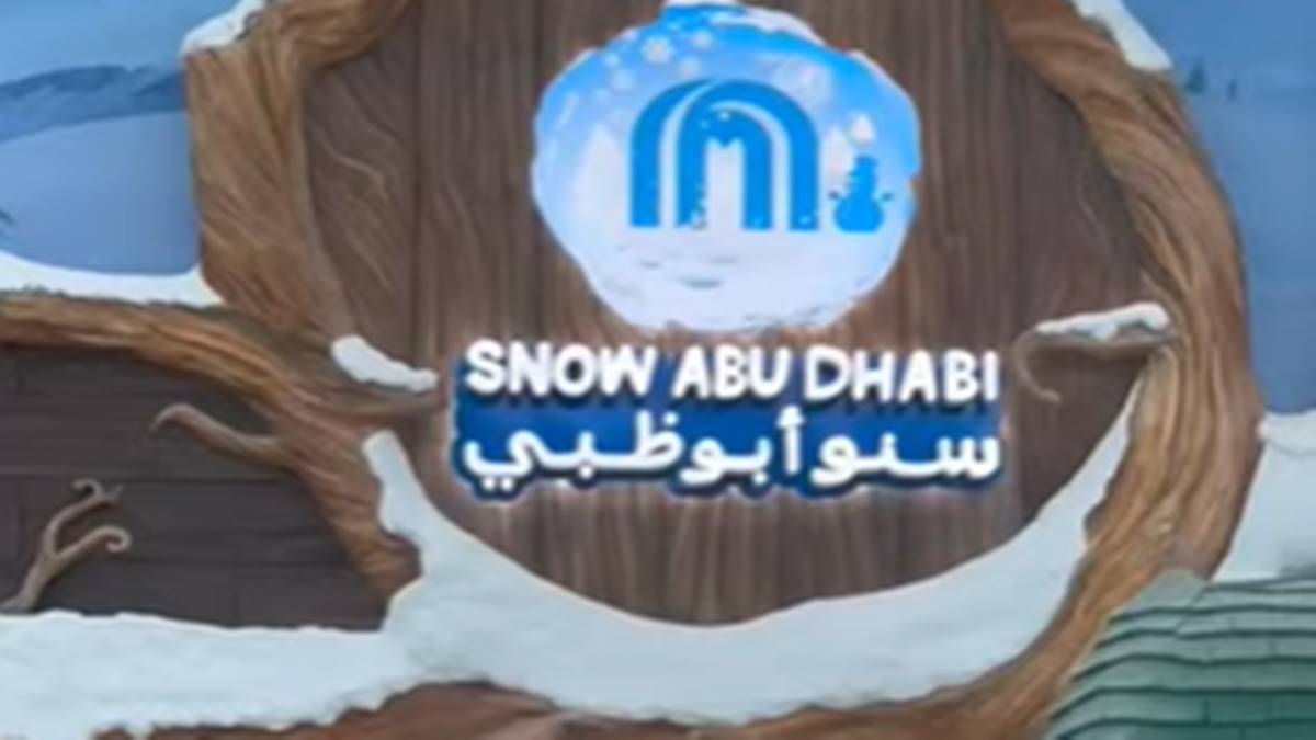Viral: view of the snow world is now in the desert land, world's ...