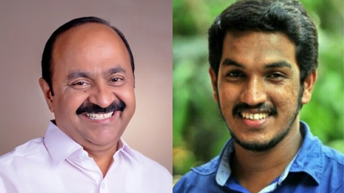 DYFI leader jake c thomas criticized opposition leader VD Satheesan ...