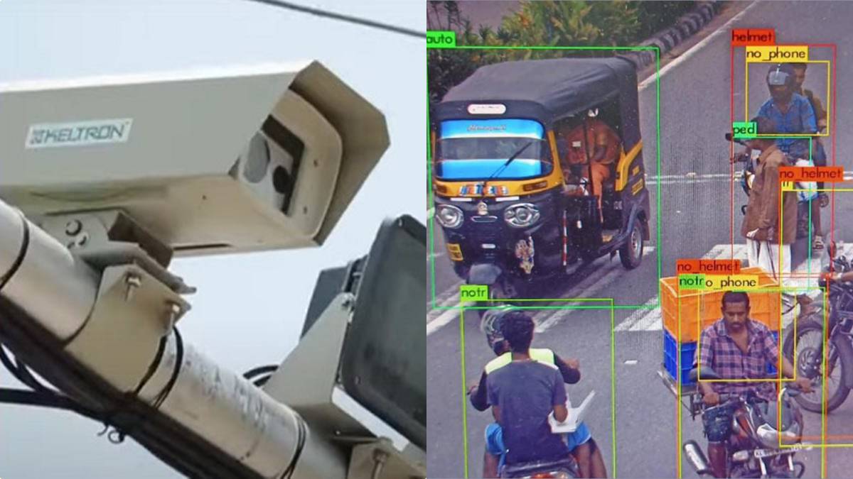 AI Camera In Kerala; AI camera will be operational from Monday, from 8 am onwards | 'ഇനി റോഡില് ...