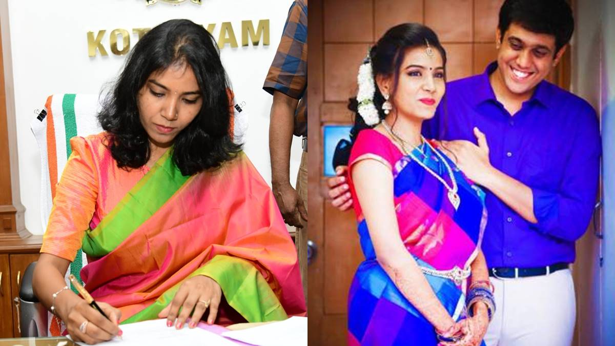 After NSK Umesh took charge as Ernakulam Collector, his wife V Vigneswari became Kottayam ...