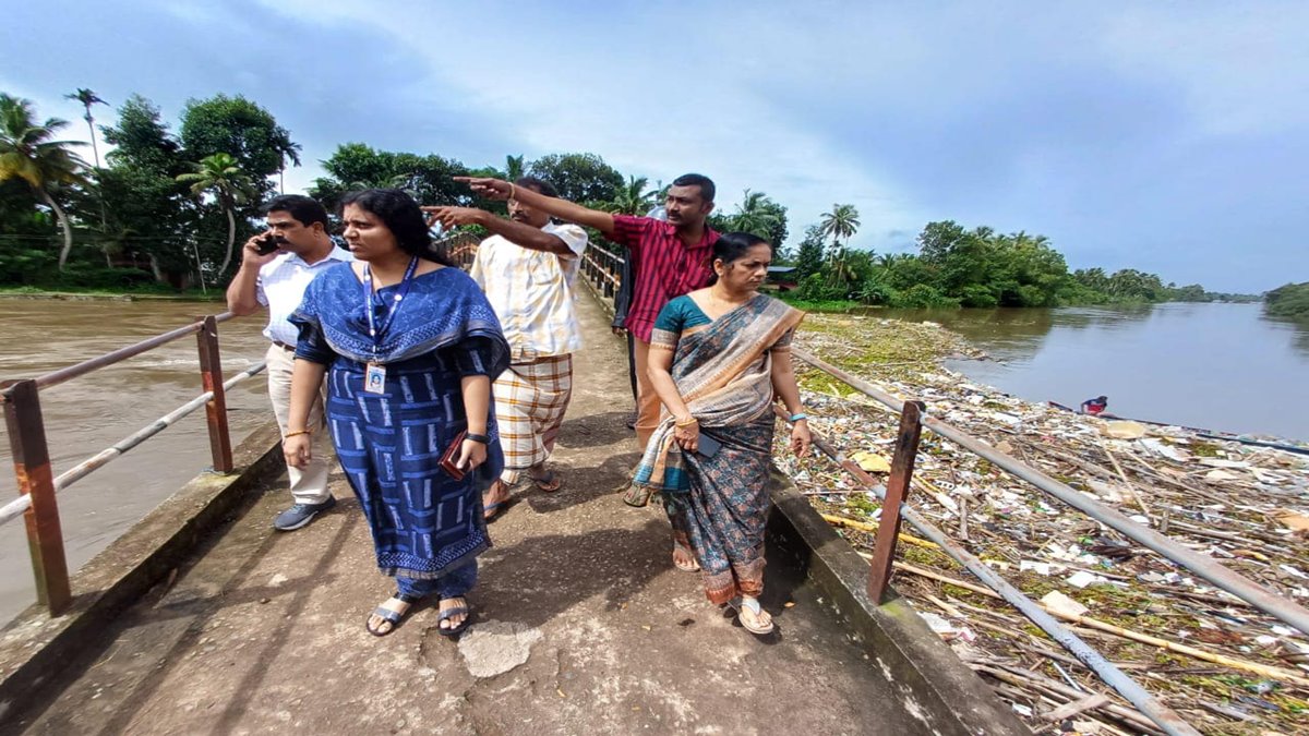 Alappuzha Rain Update: Paddy fields were flooded and 440 hectares of ...
