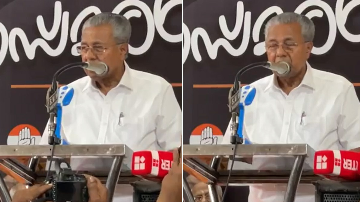 Mic Controversy: Here Is What CM Pinarayi Vijayan's Instruction To The ...