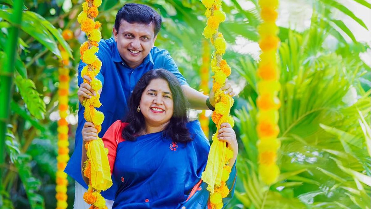 Onam 2023: Muhammad Riyas Shared A Photo With His Wife Veena Vijayan On ...