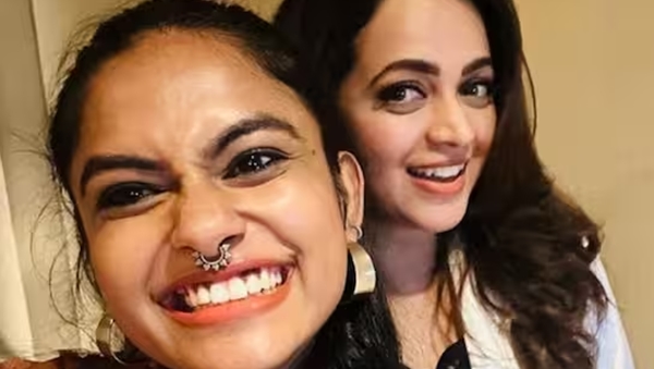 Bigg Boss Malayalam Fame Lachu Shared A Photo With Actress Bhavana ...