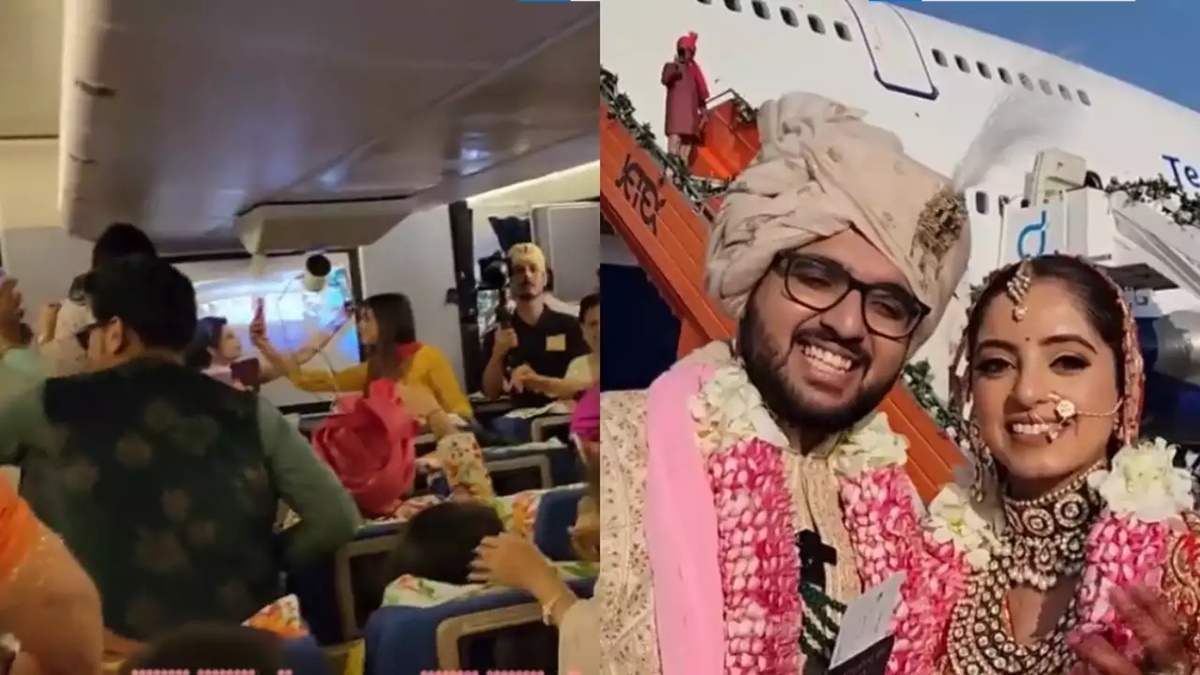 Indian tycoon's daughter Get Married in Dubai's skies; video went viral ...