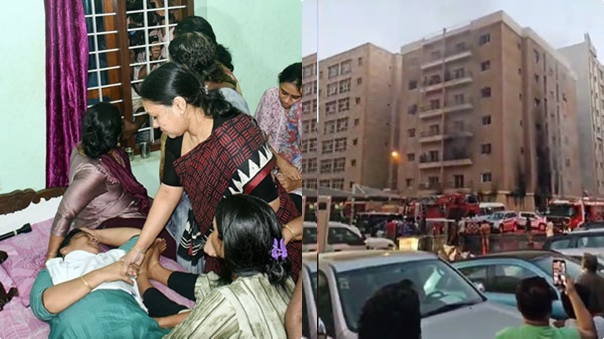 കുവൈത്ത് ദുരന്തം: 4 പേര്‍ക്ക് കണ്ണീരോടെ വിട നല്‍കി നാട്, അവസാനമായി ...
